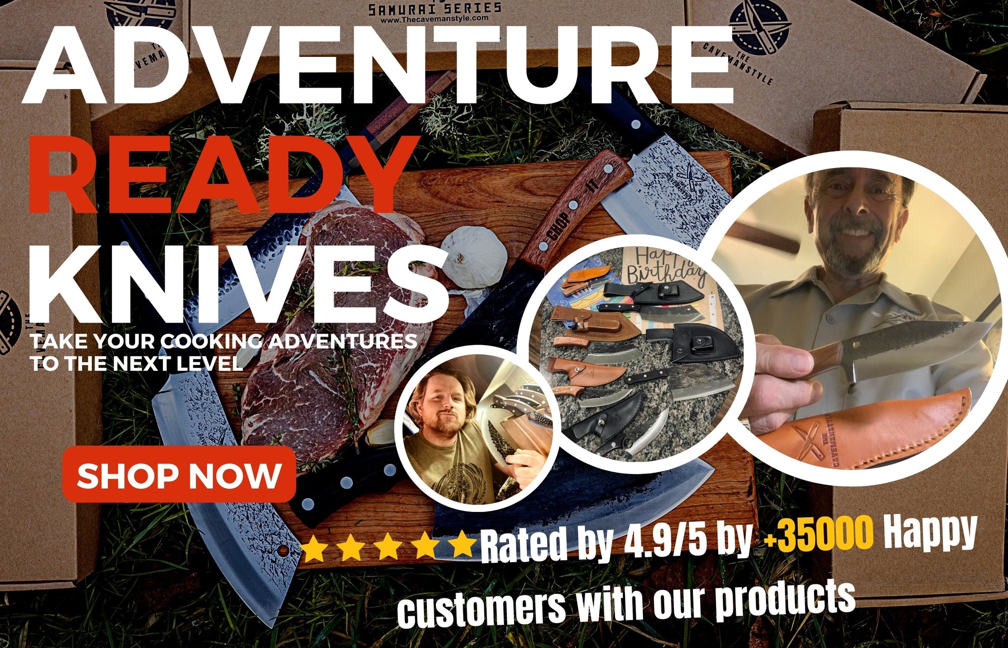 Start your journey with The Cavemanstyle Enjoy your cooking outdoors a