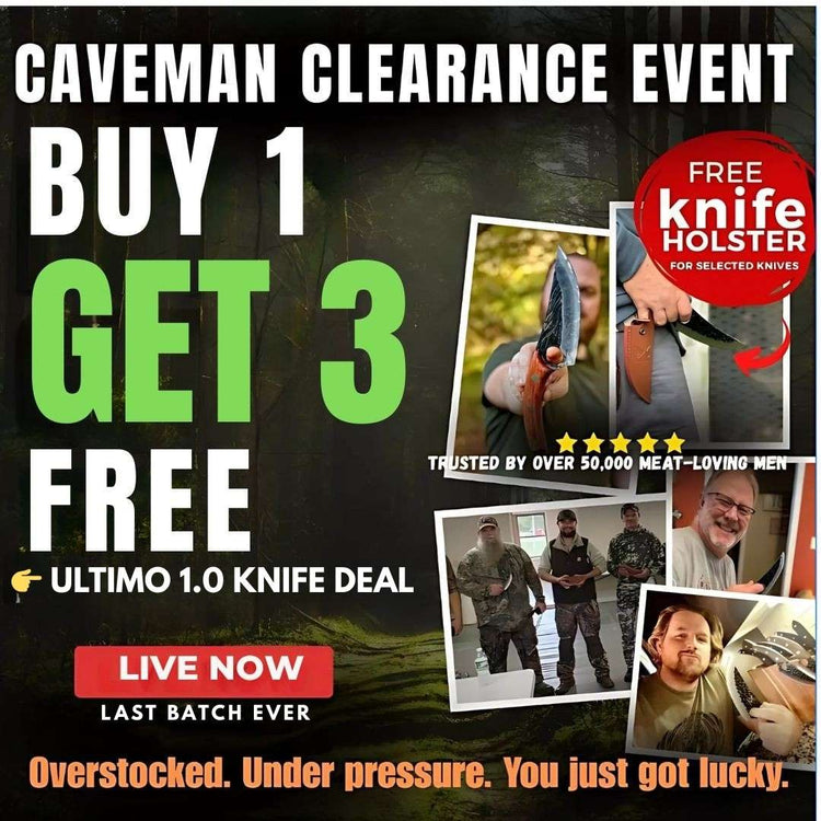 Start your journey with The Cavemanstyle Enjoy your cooking outdoors