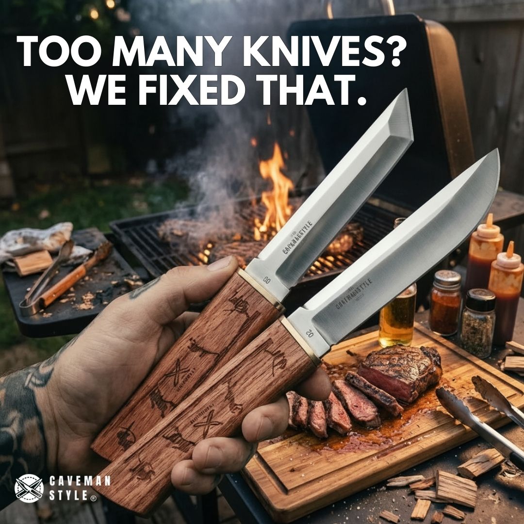CAVEMAN™ DUO KNIFE Limited Edition – The Cavemanstyle